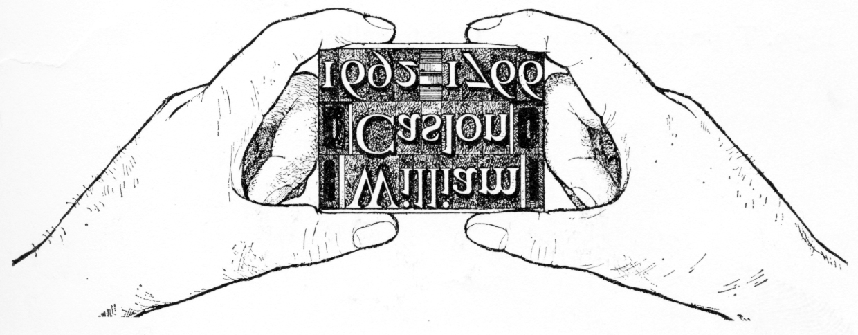 Setting Type By Hand - Letterpress Commons