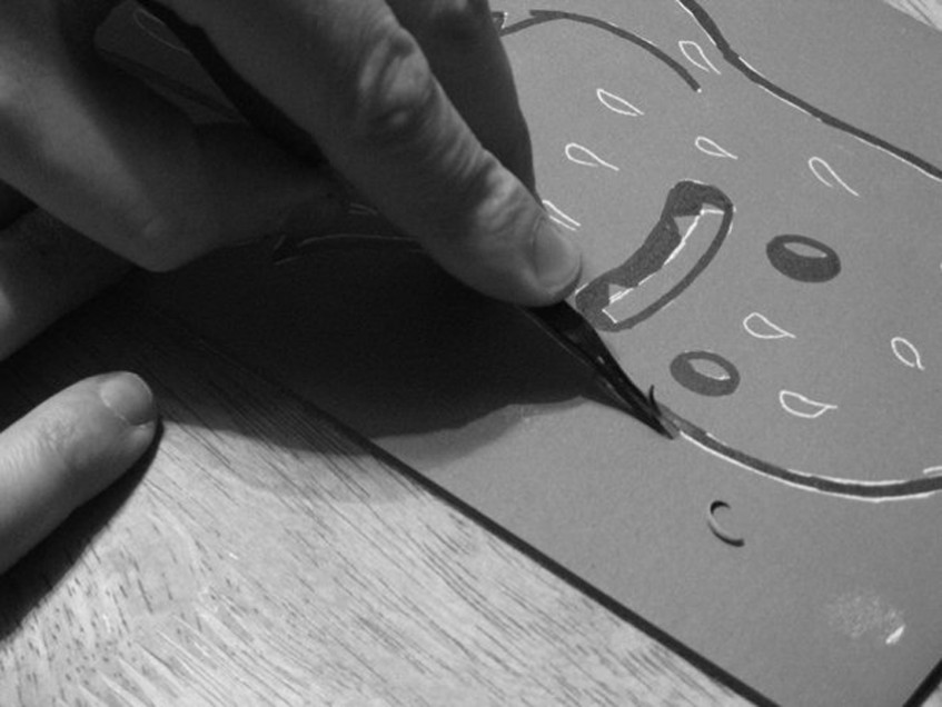 Linoleum printmaking - Letterpress Commons