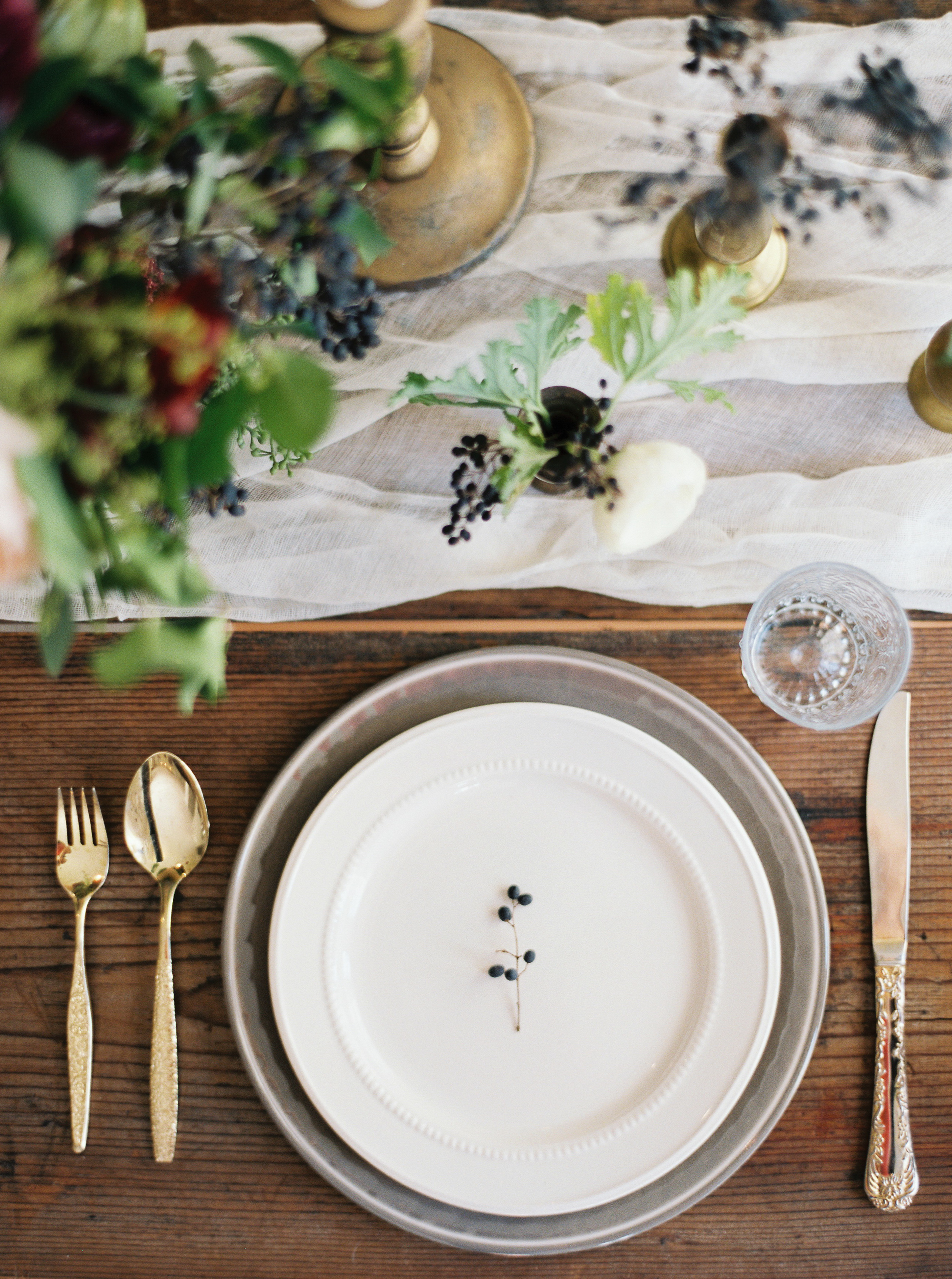 Letterpress Menus + menu etiquette