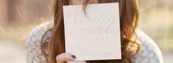 Bella Figura's personal shopper for letterpress wedding invitations