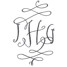 Choose from hundreds of motifs & monograms for wedding invitations