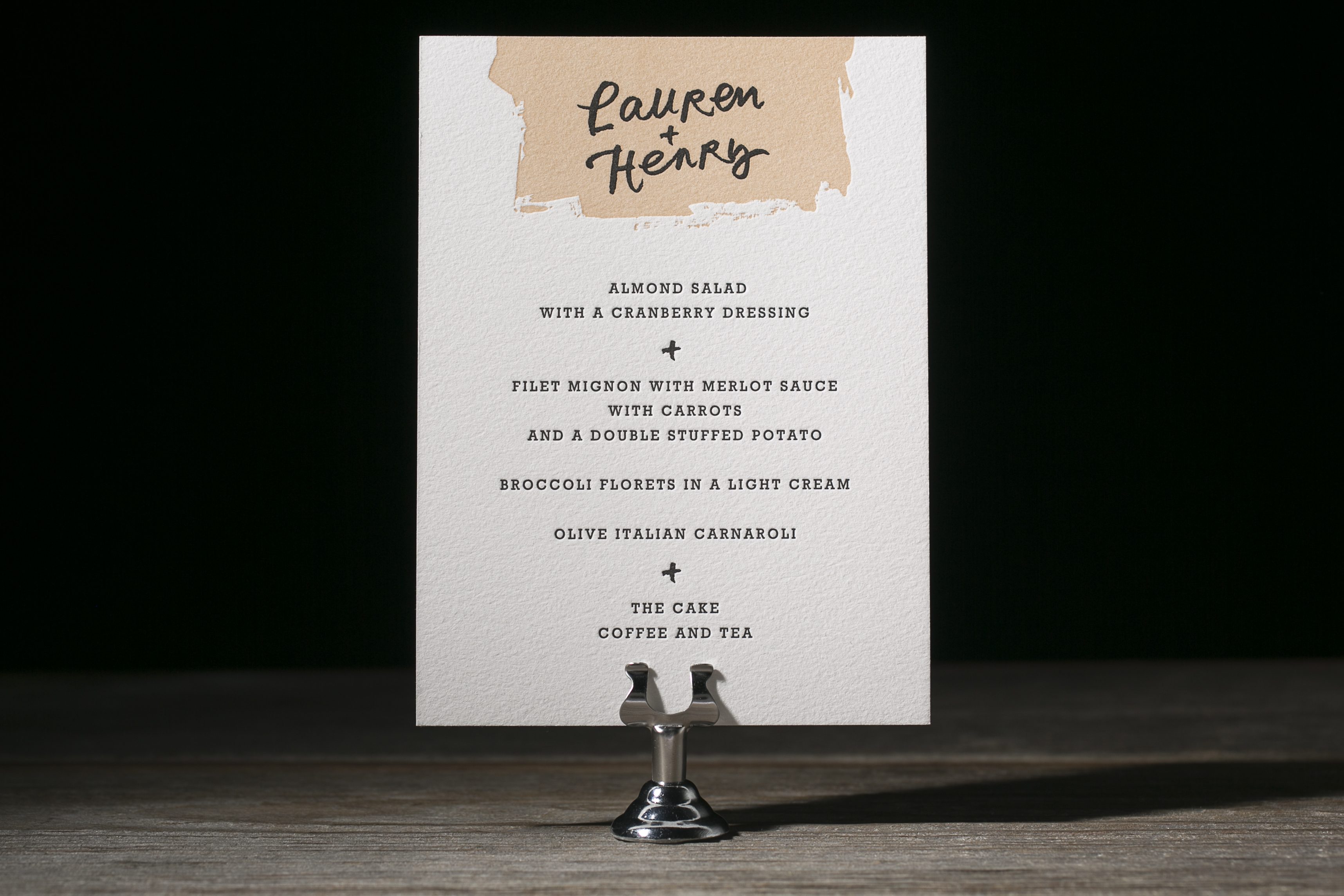 Good Show modern calligraphy wedding invitations