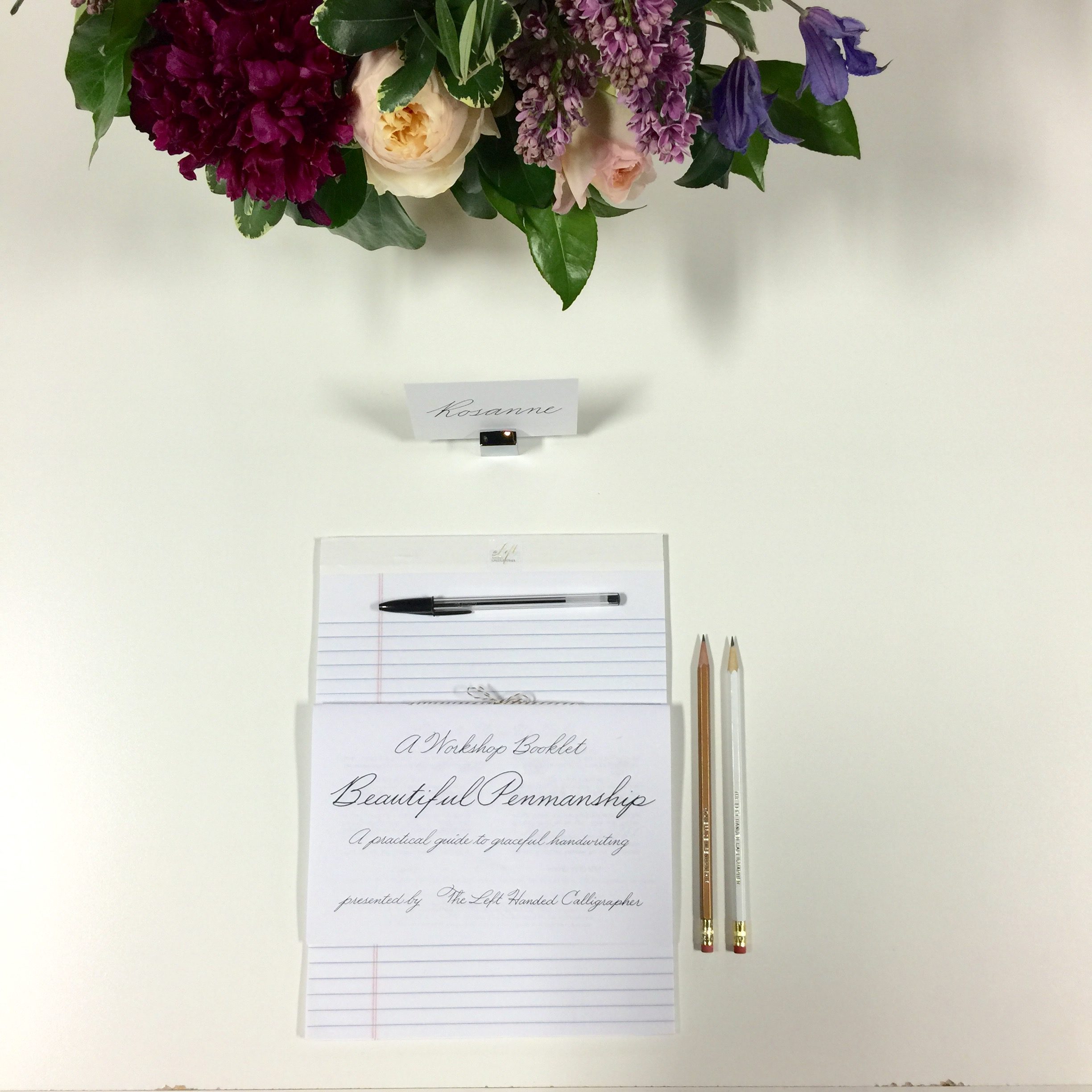 Traditional Penmanship Classes by Nicole Black