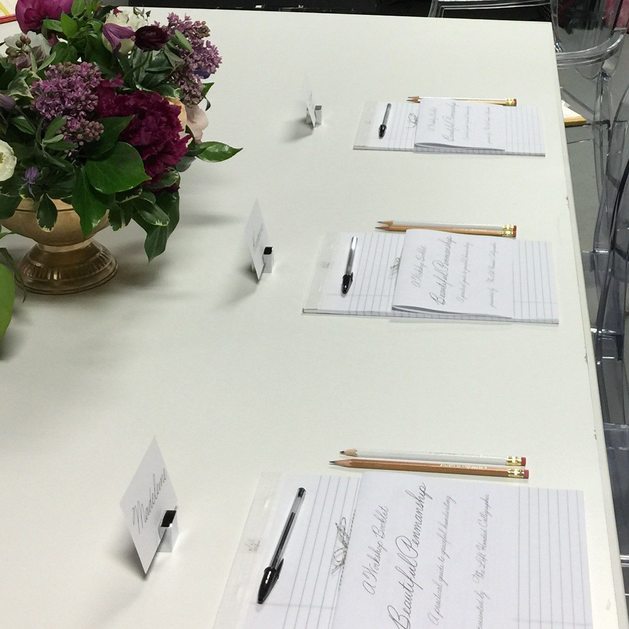 Traditional Penmanship Classes by Nicole Black