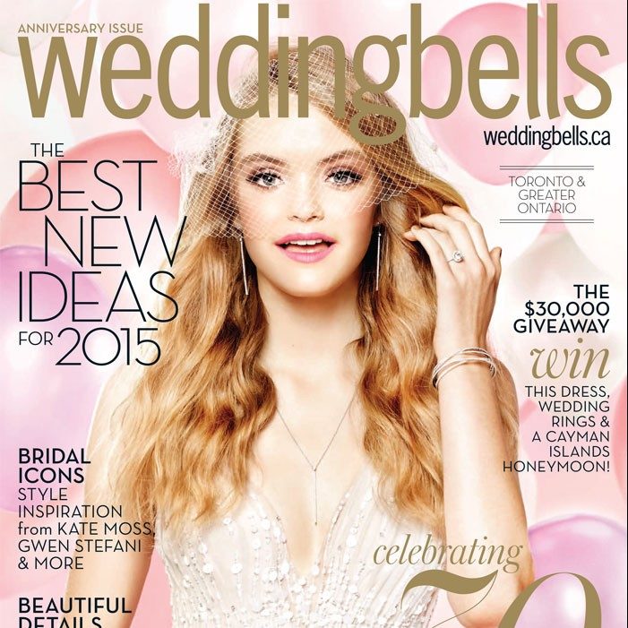 Bella Figura invitations featured by Weddingbells Magazine
