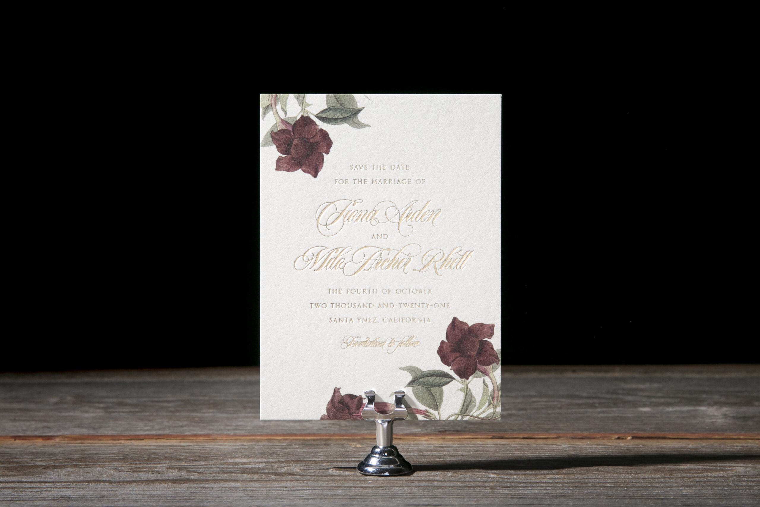 Arden V.2 Save the Date - Bella Figura