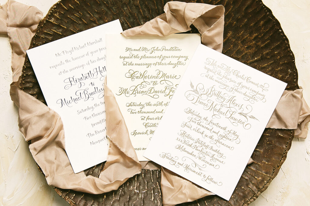 Calligrapher Debi Zeinert at Bella Figura's flagship store in Manhattan ...