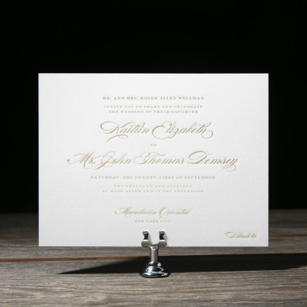 Engraved Deveril - Bella Figura