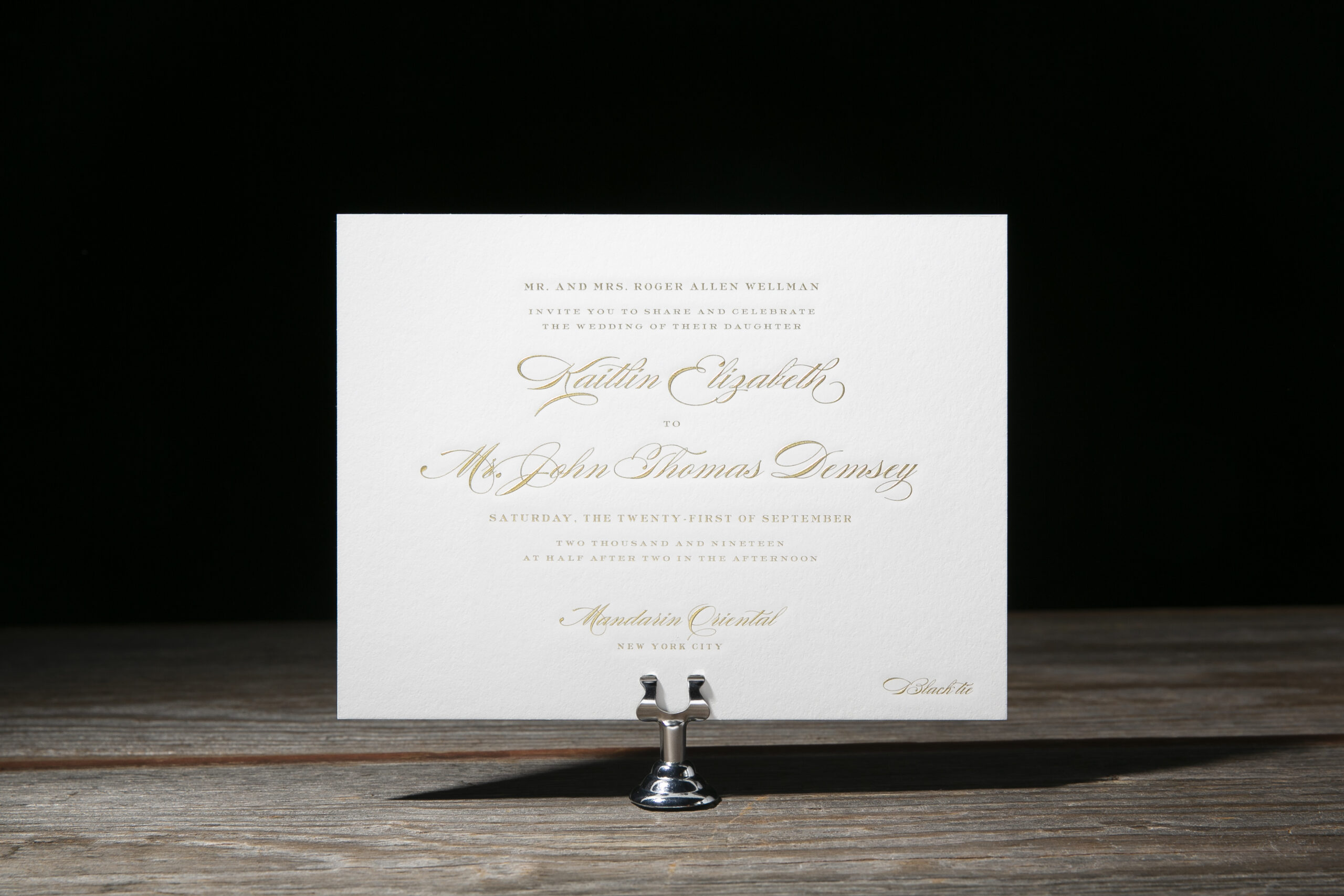 Engraved Deveril - Bella Figura