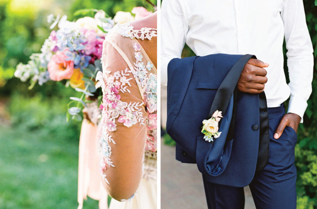 Elegant Laurent design featured on Style Me Pretty