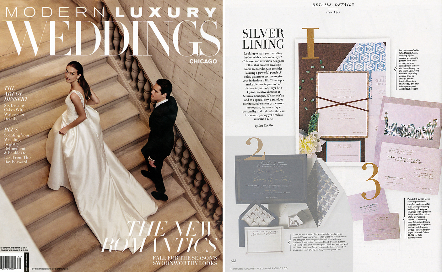 Press'd | Letterpress wedding invitation ideas from Bella Figura