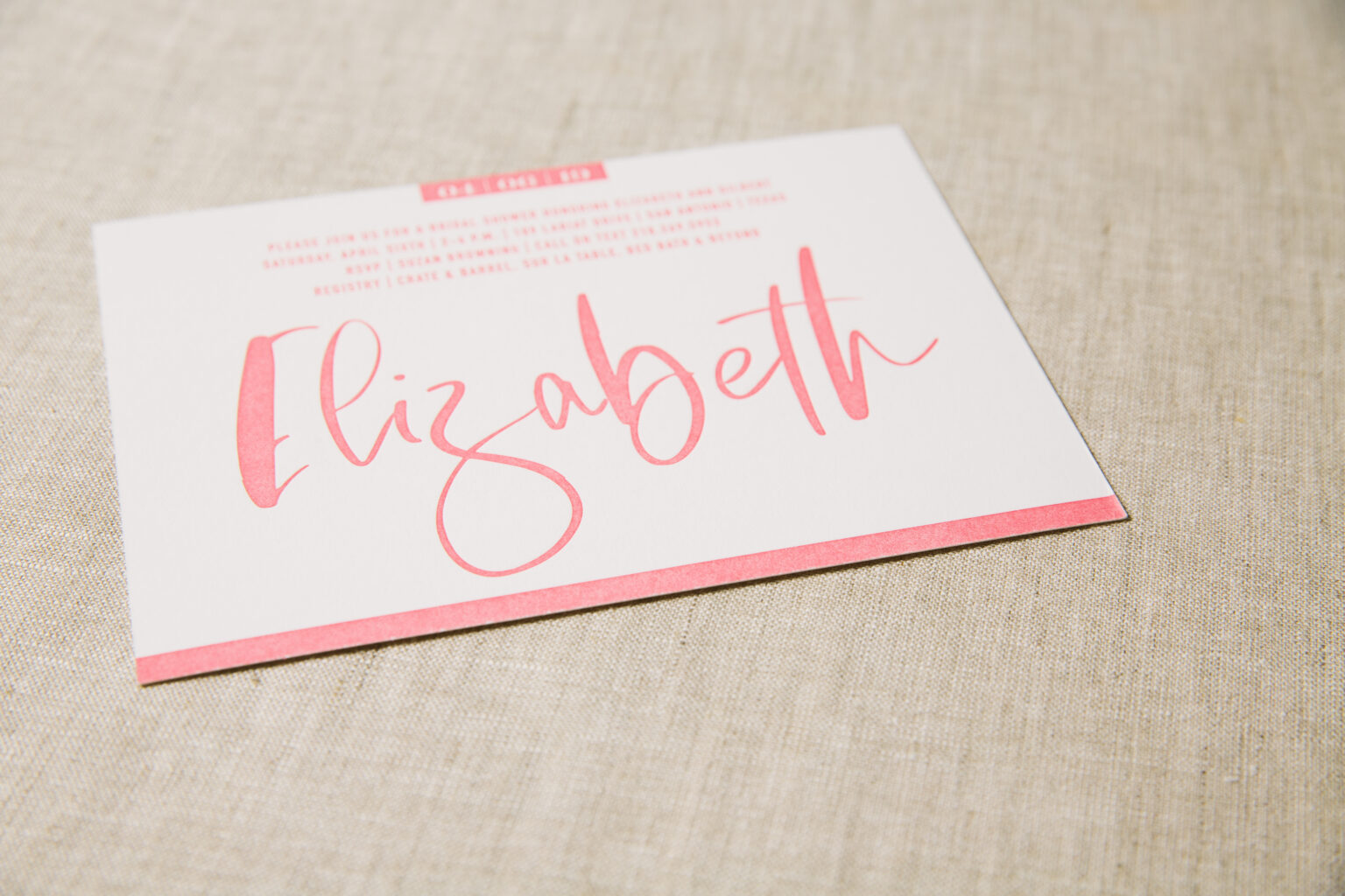 Press'd | Letterpress wedding invitation ideas from Bella Figura