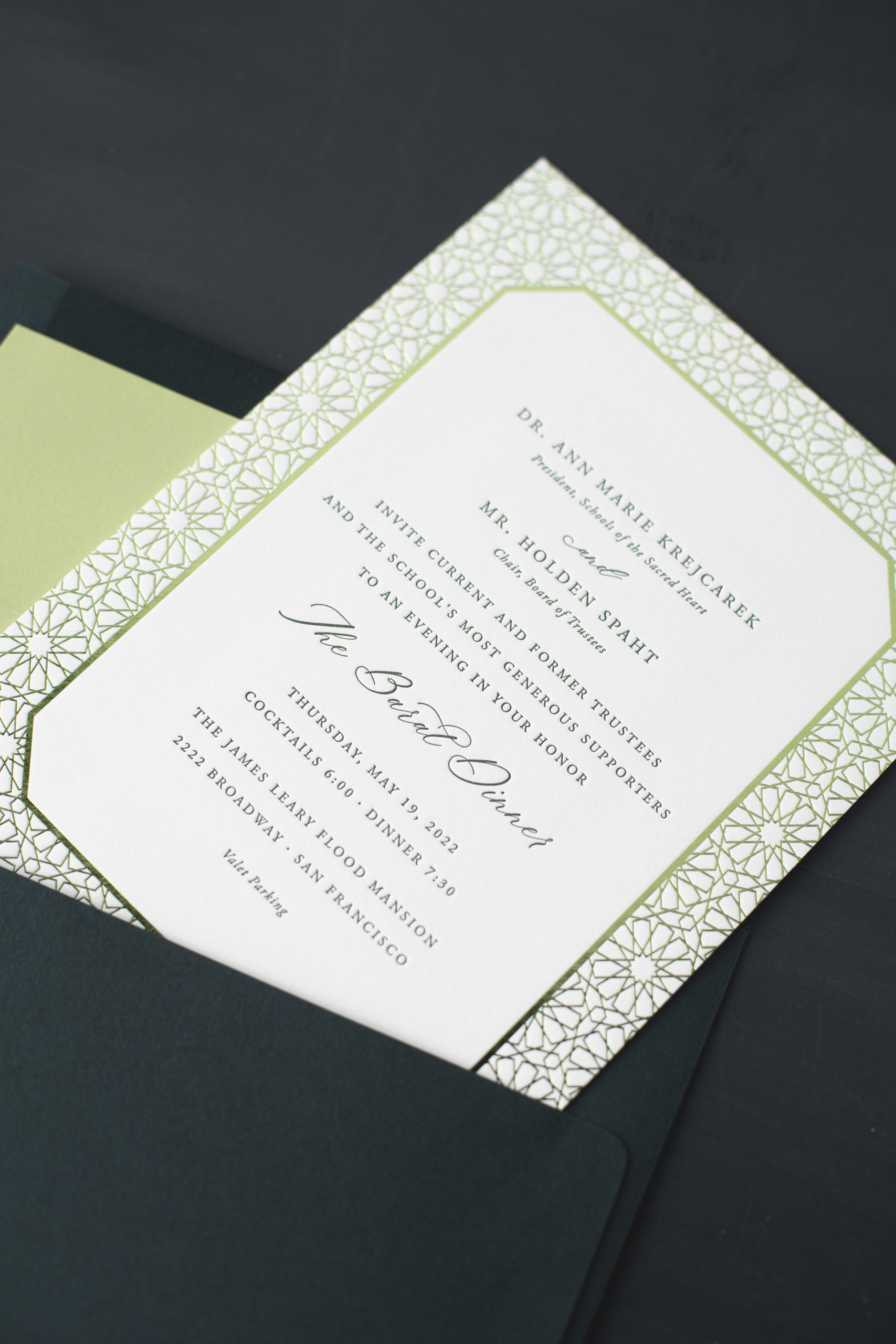Press'd | Letterpress wedding invitation ideas from Bella Figura