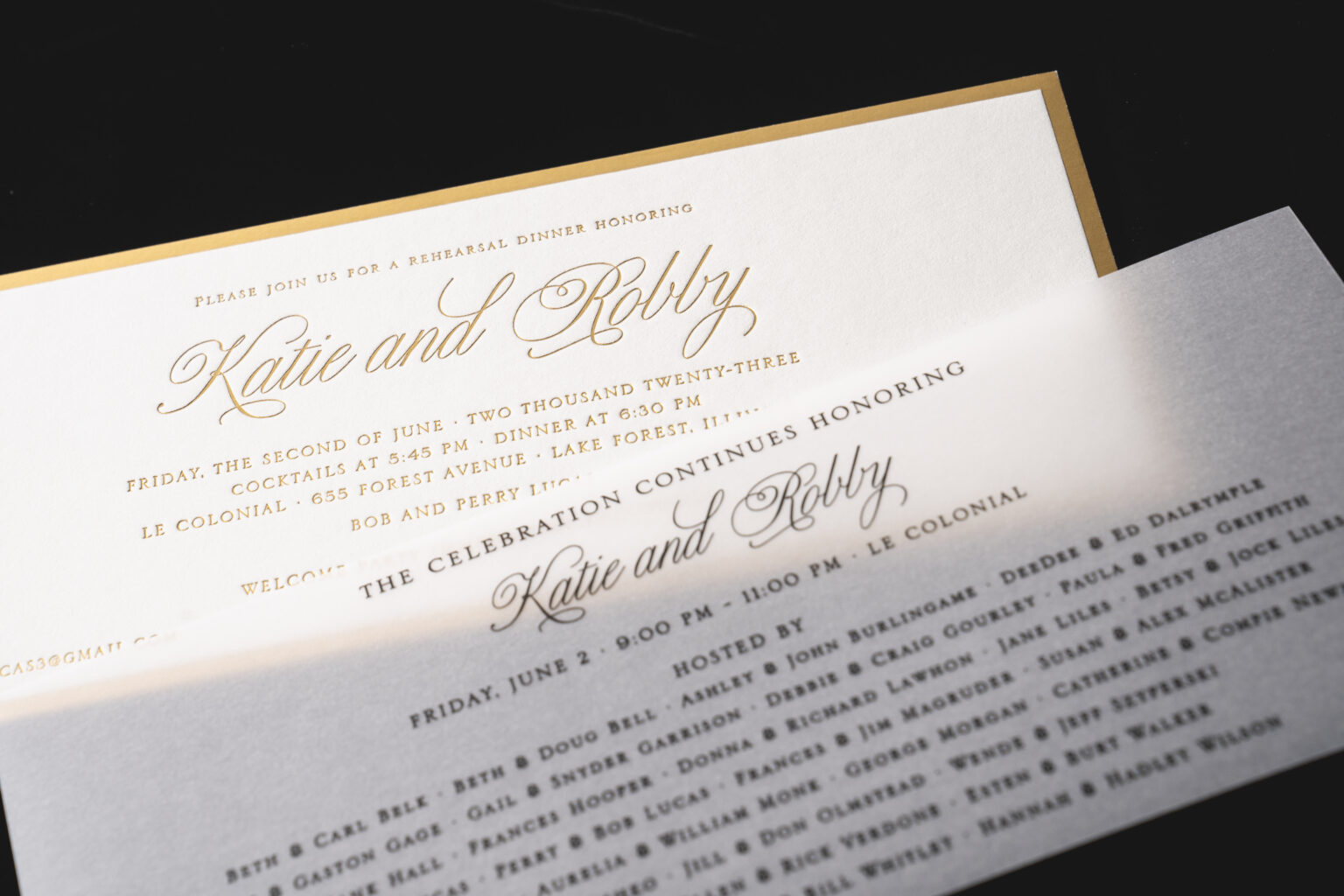 Press'd | Letterpress wedding invitation ideas from Bella Figura