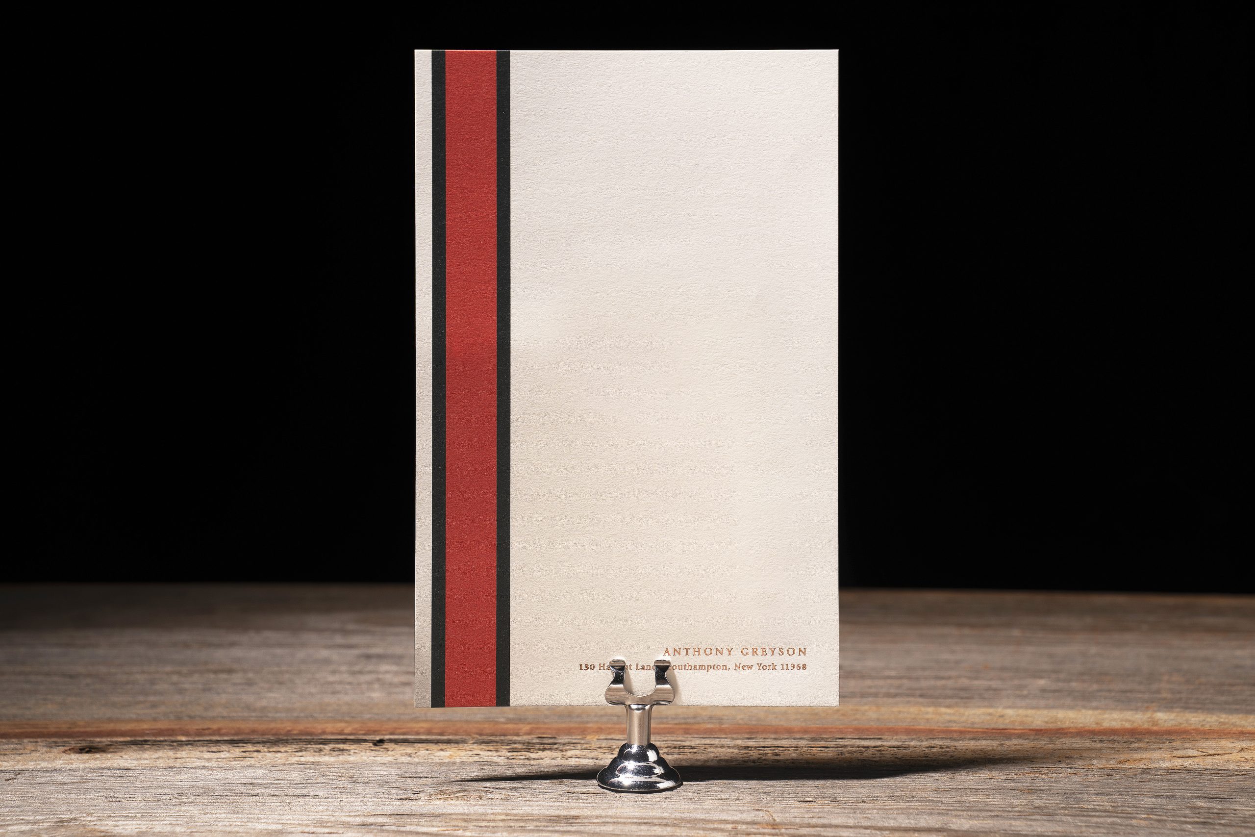Anthony Social Note Card - Bella Figura