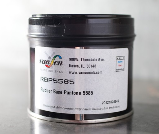 Letterpress Ink, rubber-based: Custom Mix, letterpress supplies ...