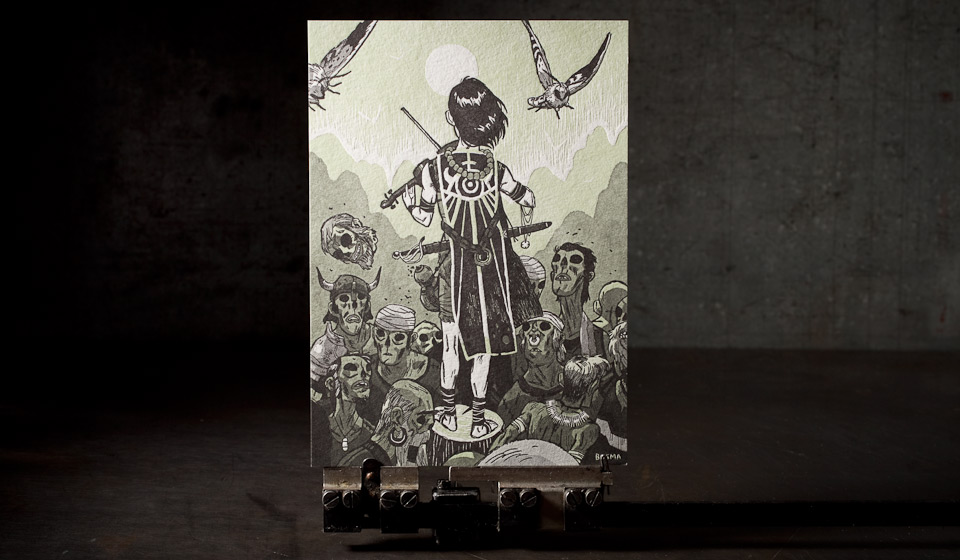 letterpress art, no. 10101 | Boxcar Press letterpress printing