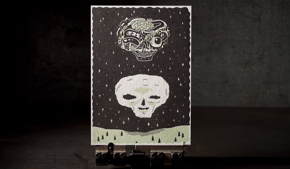 letterpress art, no. 10101 | Boxcar Press letterpress printing