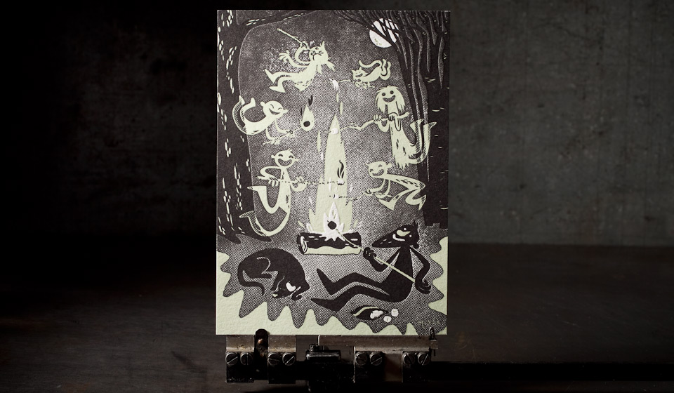 letterpress art, no. 10101 | Boxcar Press letterpress printing