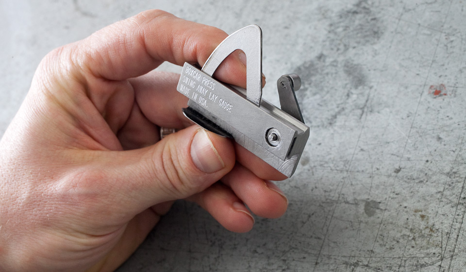 Replacing the spring on your Windmill's swing away lay gauge - Boxcar Press