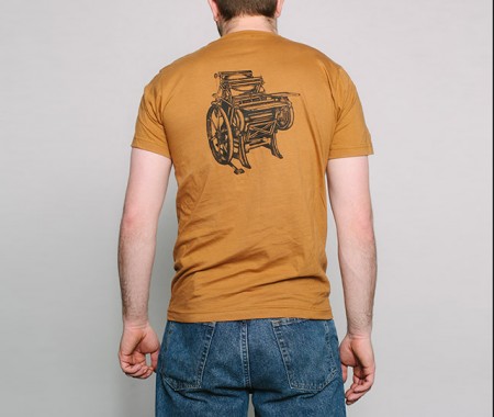 Letterpress swag, printing aprons, t-shirts | Boxcar Press
