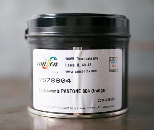Pantone Orange 804 - Boxcar Press