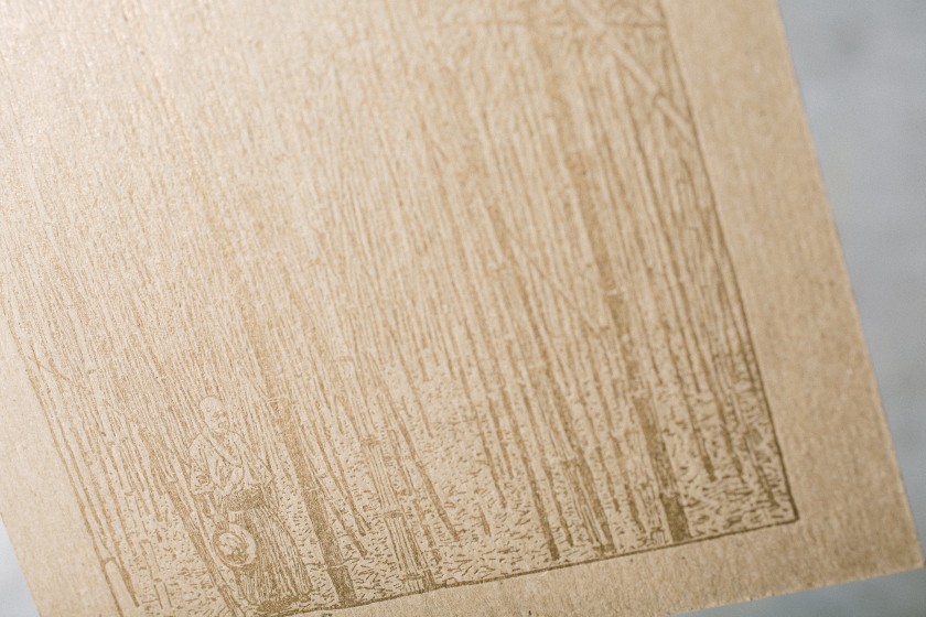Design tips for letterpress printing on chipboard
