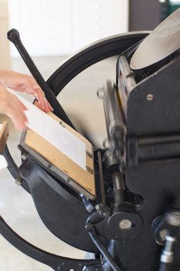 letterpress printer Archives - Boxcar Press